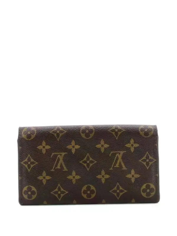 LOUIS VUITTON Sarah Wallet Monogram Canvas Small Wallets