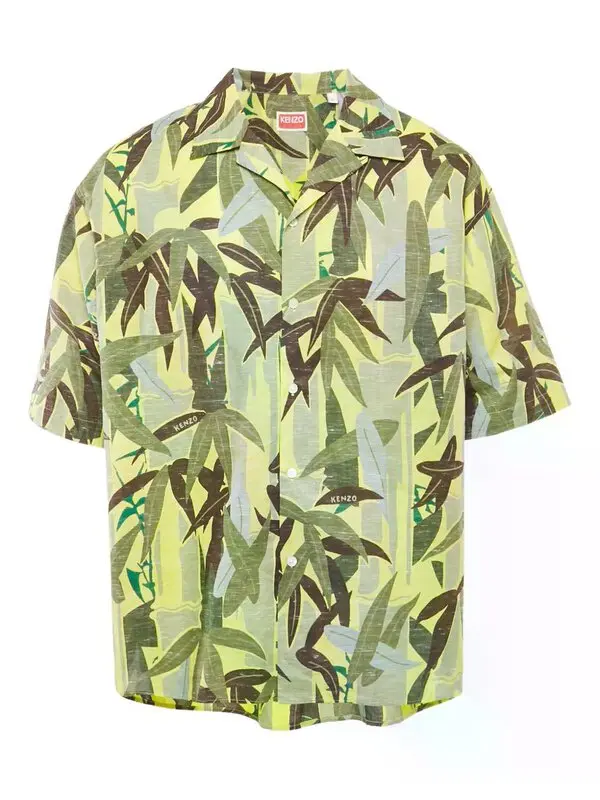 Kenzo Leaf-print Shirt