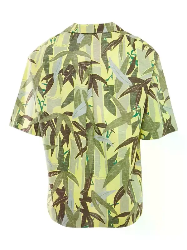 Kenzo Leaf-print Shirt