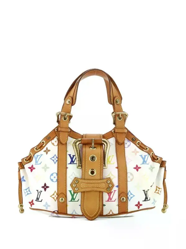 LOUIS VUITTON Theda Handbag Monogram Multicolor Gm Tote - Multicolour
