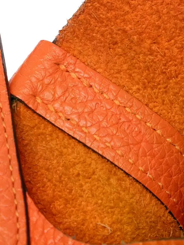 Hermès 2012 Clemence Picotin Lock 18 Handbag - Orange