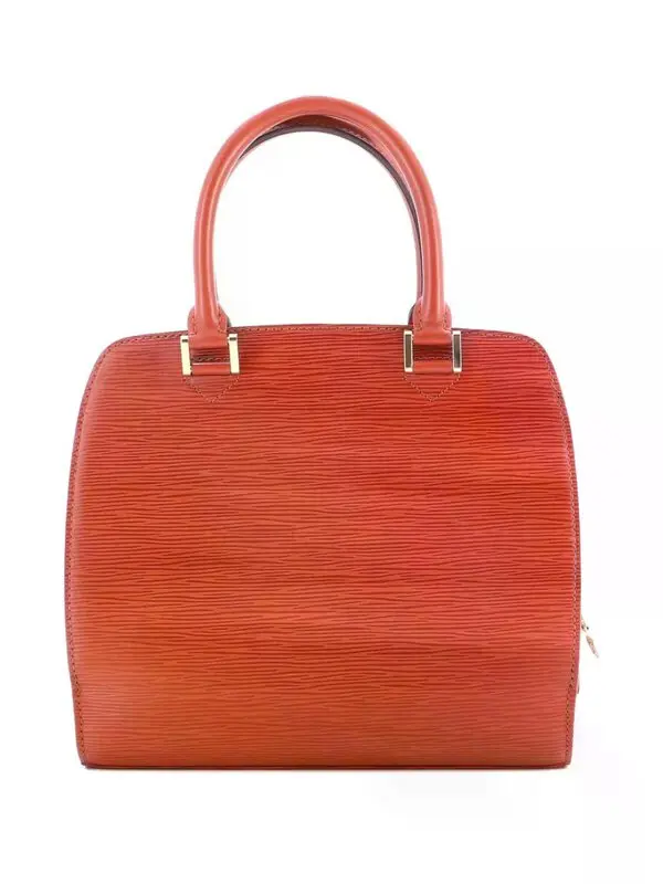 LOUIS VUITTON Pont Neuf Handbag Epi Leather Pm Satchel