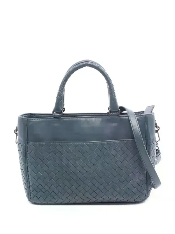 Bottega Veneta 2000s Intrecciato Two-way Tote Bag