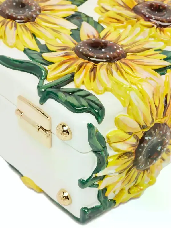Dolce & Gabbana Dolce Box Sunflower Tote - Yellow