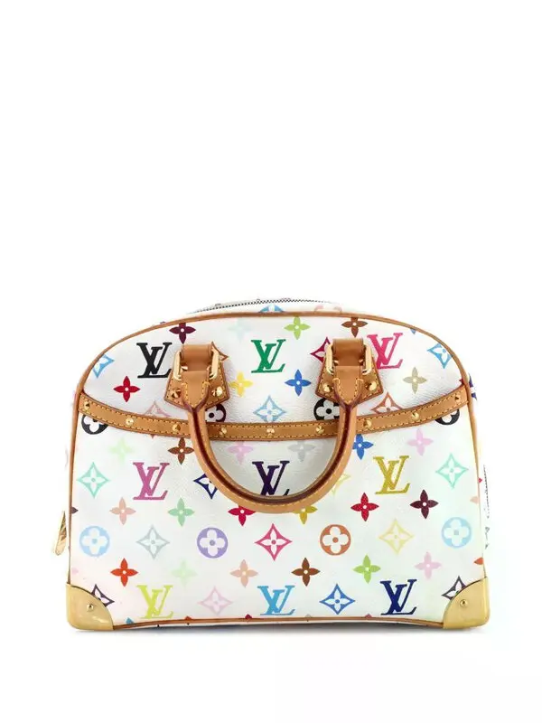 LOUIS VUITTON Trouville Handbag Monogram Multicolor Satchel