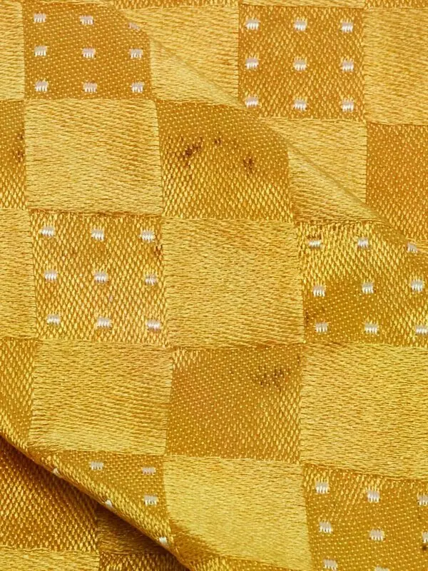 Giorgio Armani Check-pattern Silk Neck Tie