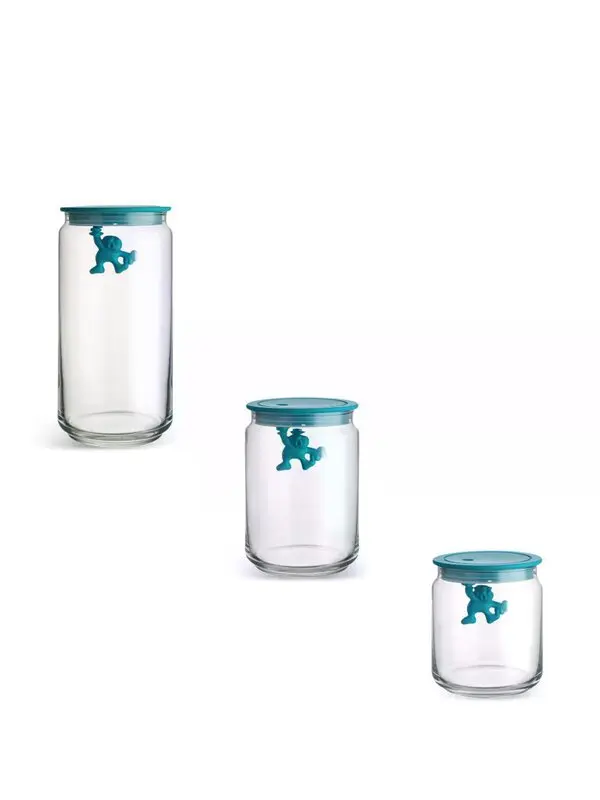 ALESSI Figure Jars - White