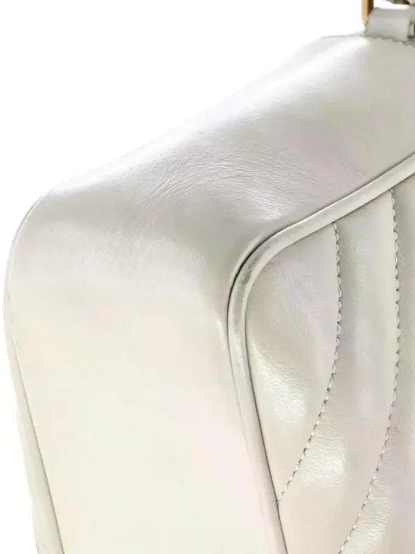 Saint Laurent Lou Camera Matelasse Chevron Crossbody Bag - Neutrals