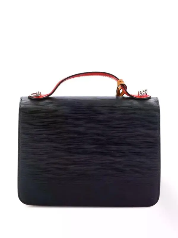 LOUIS VUITTON Neo Monceau Handbag Epi Leather Satchel - Black