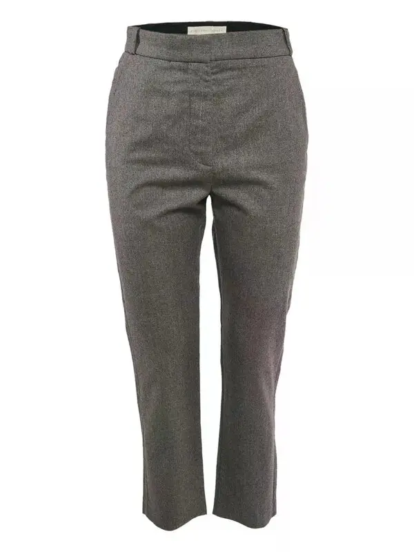 Stella McCartney Wool Tailored Trousers - Grey