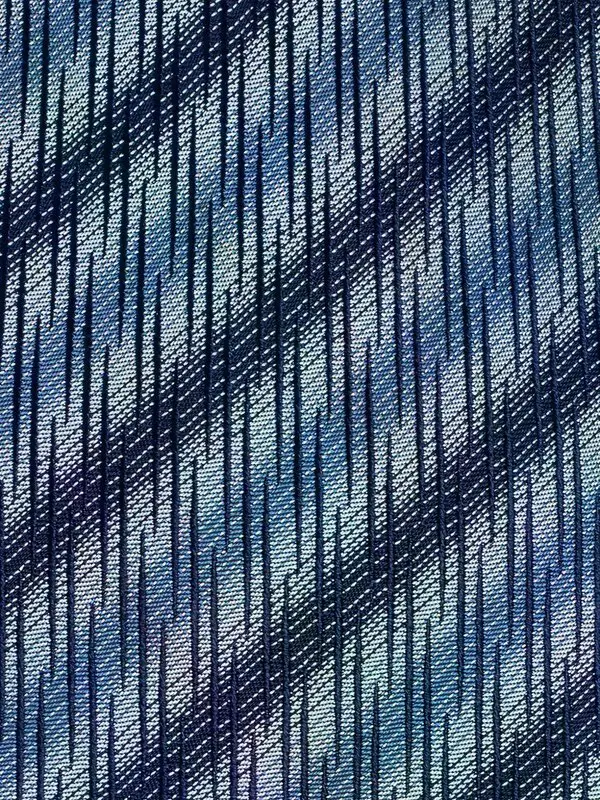 LANVIN Patterned Silk Neck Tie