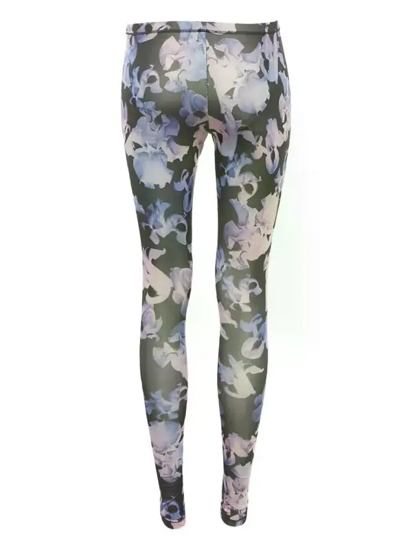 Alexander McQueen Floral-print Leggings