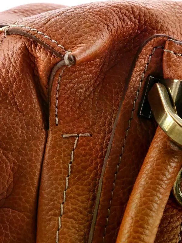 Chloé Paraty Top Handle Medium Satchel - Orange