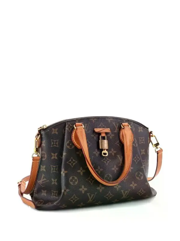 LOUIS VUITTON Rivoli Handbag Monogram Canvas Pm