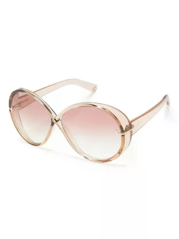 TOM FORD Oversize Frame Sunglasses