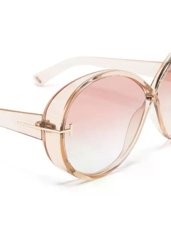 TOM FORD Oversize Frame Sunglasses