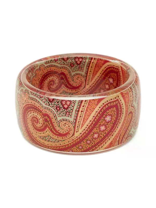 Etro Paisley Resin Bangle