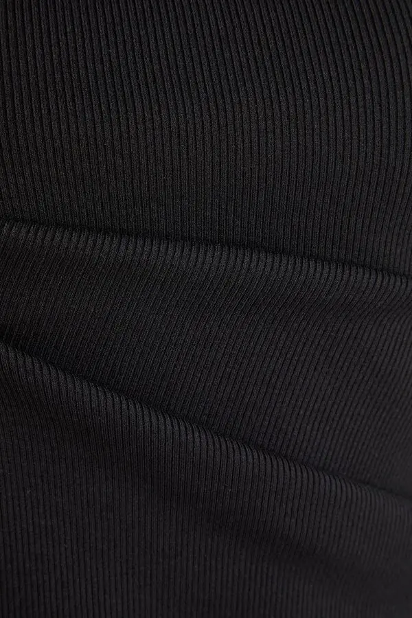 ESSE STUDIOS Ribbed Jersey Tank - Black