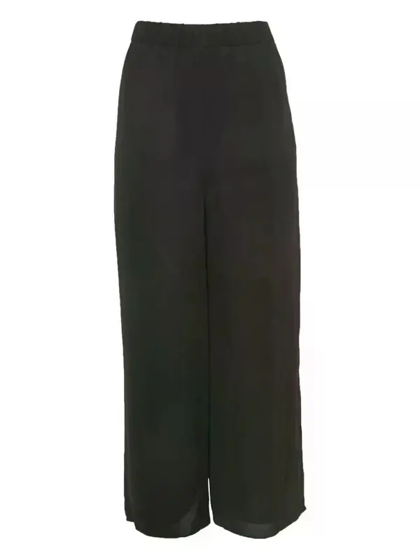 Theory Elasticated-waist Chiffon Trousers