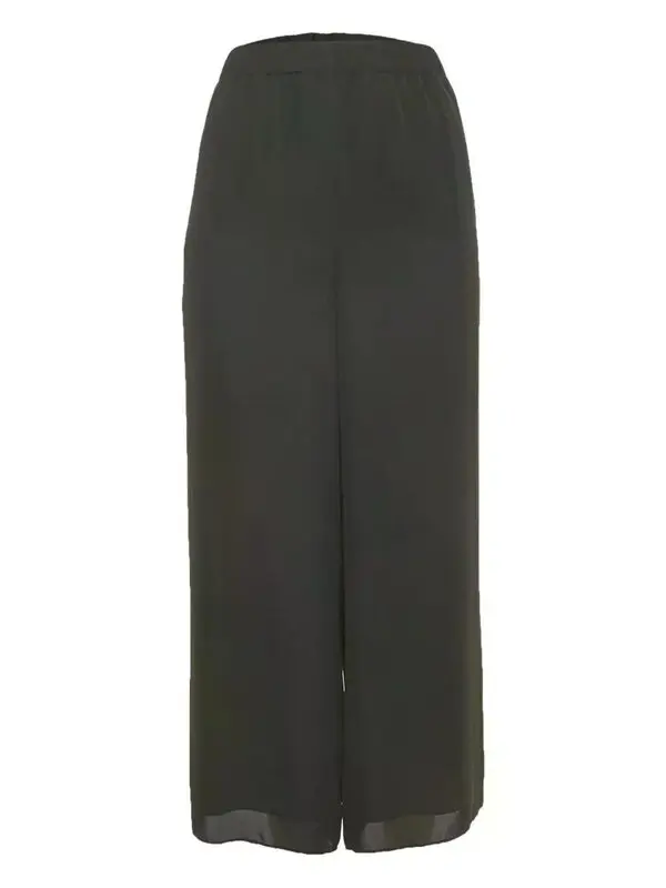 Theory Elasticated-waist Chiffon Trousers