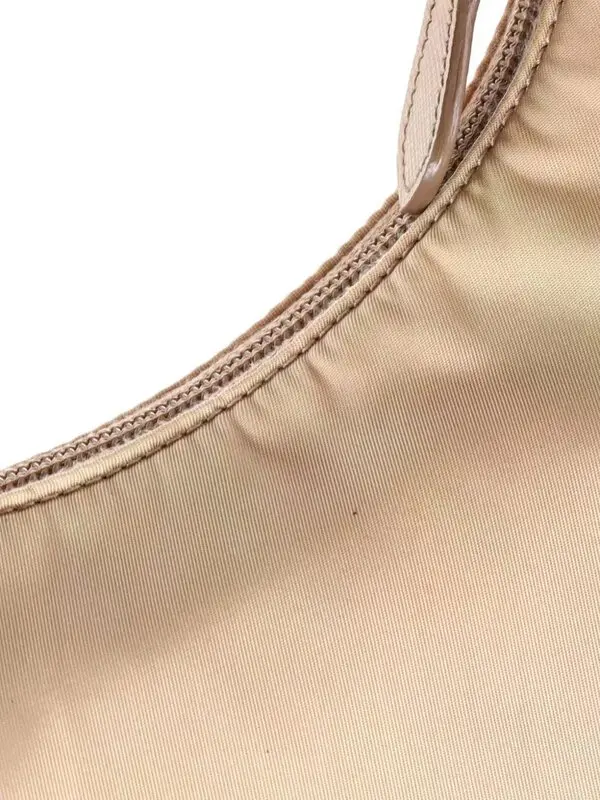 Prada Re-edition 2000 Tessuto Mini Hobo Bag - Neutrals