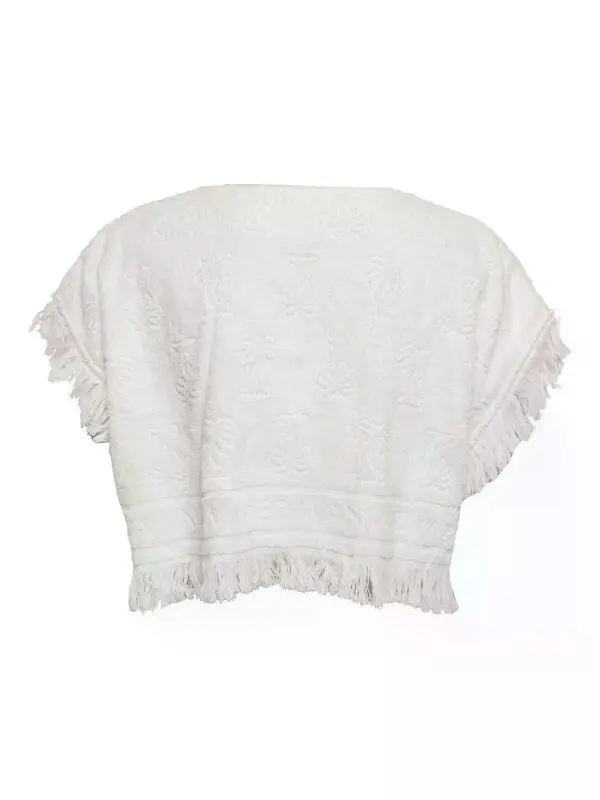 Zimmermann Palm Tree Fringed Top