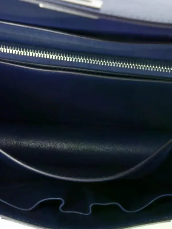 Celine Classic Box Medium Crossbody Bag Grainy Leather - Blue
