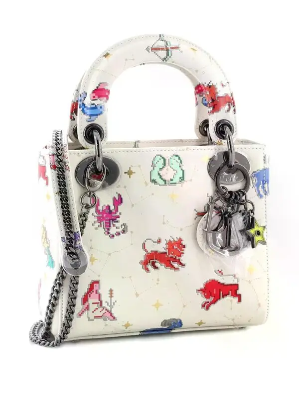 Dior Lady Mini Shoulder Bag - Multicolour