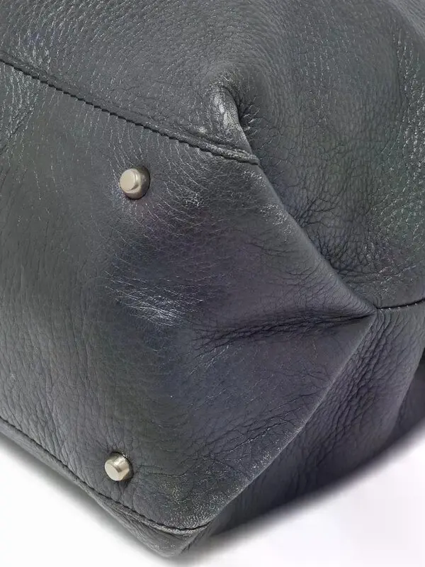 Furla Leather Drawstring Tote