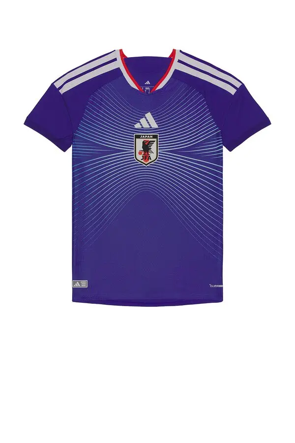 Adidas Originals By Alexander Wang Jfa Japan 26 27 Home World Cup Jersey - Japan Blue & Ash Blue