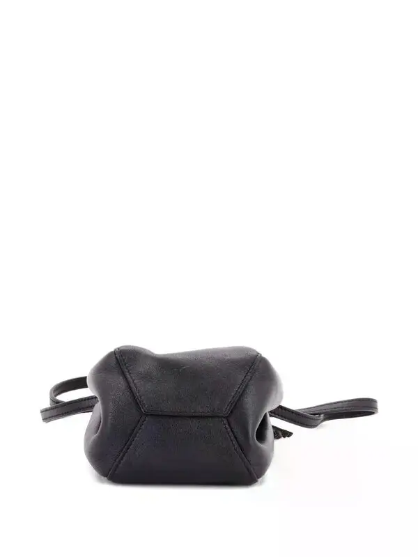 Saint Laurent Monogram Bourse Embellished Mini Bucket Bag
