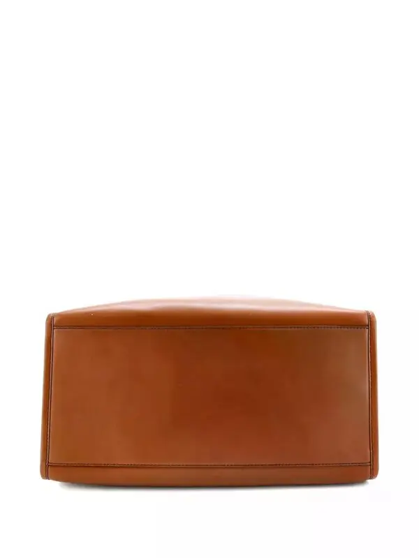 Fendi Sunshine Shopper Large Tote Bag - Brown