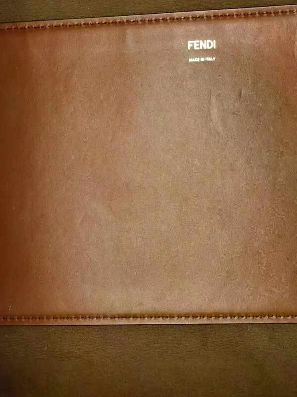 Fendi Sunshine Shopper Large Tote Bag - Brown