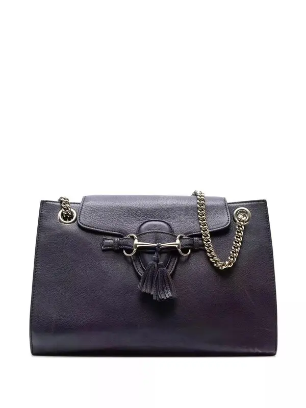 Gucci 2016-2025 Large Emily Shoulder Bag - Purple