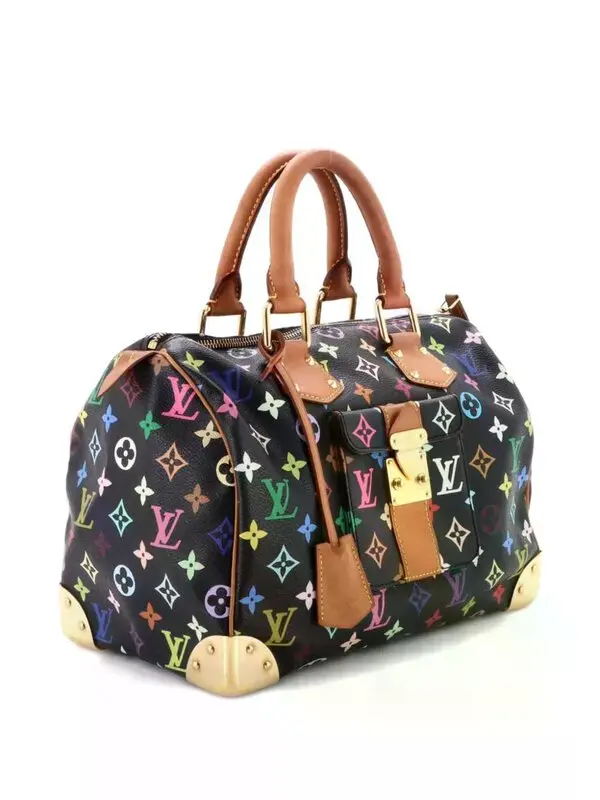 LOUIS VUITTON Speedy Handbag Monogram Multicolor 30 Satchel