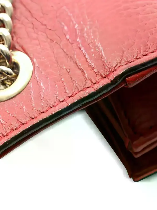 Gucci 2000s Interlocking G Shoulder Bag - Red