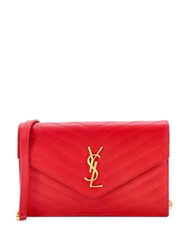 Saint Laurent Monogram Wallet On Chain