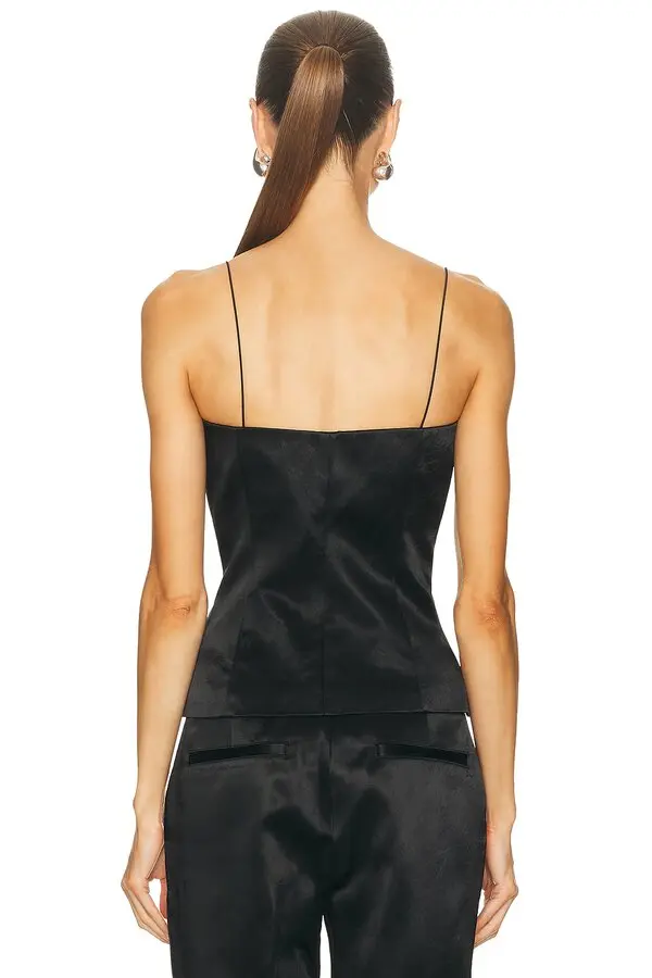 Helmut Lang Minimal Slip Top - Black