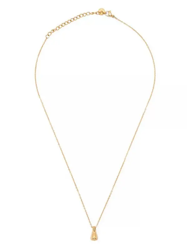 BLAKLACE Teardrop Pendant Necklace - Gold