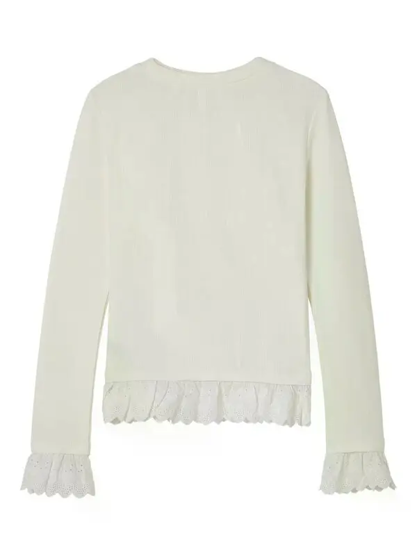 B+AB Ruffled Long-sleeved Top