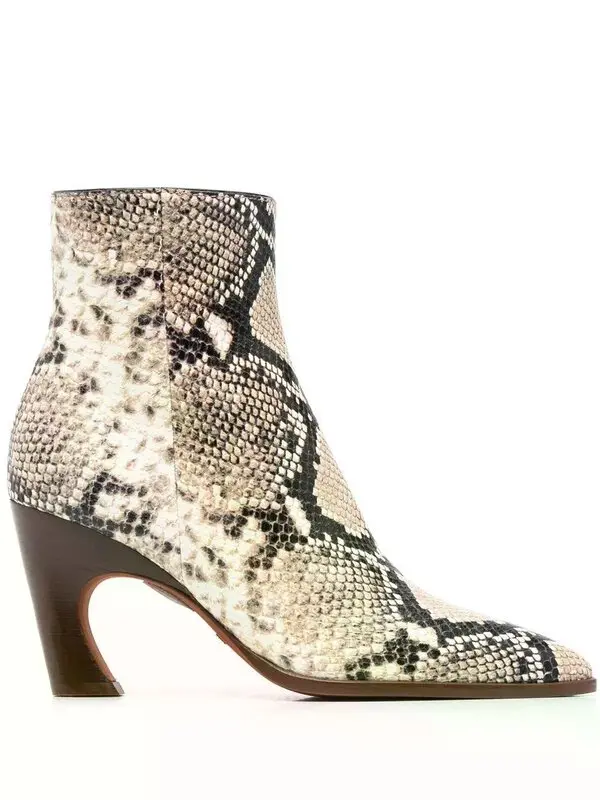 Chloé 80mm Heeled Ankle Boots