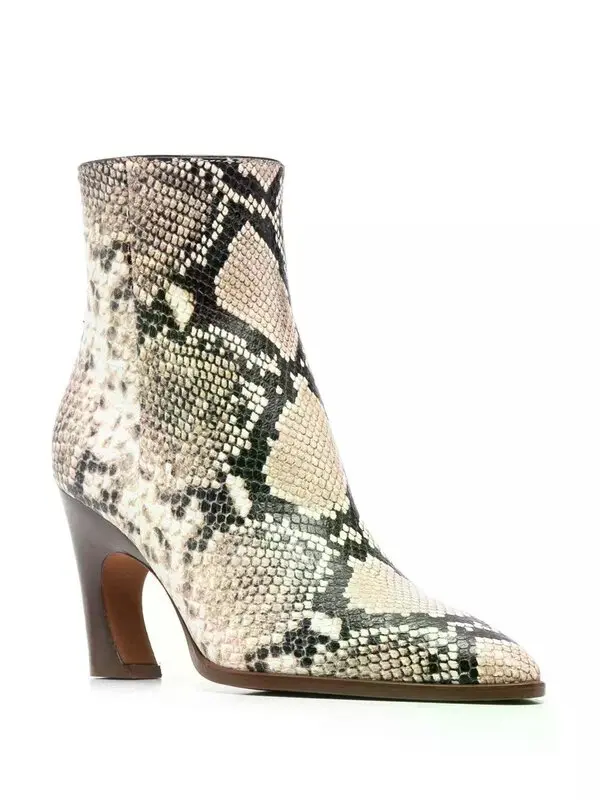 Chloé 80mm Heeled Ankle Boots