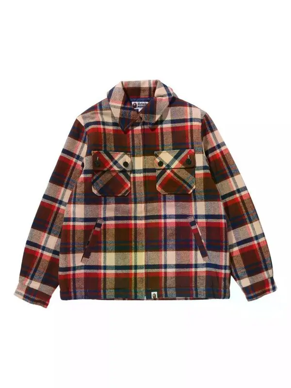 A BATHING APE Checked Jacket With Pockets