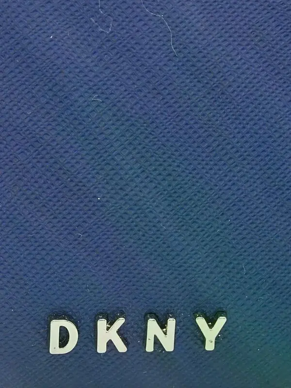 Dkny Logo-lettering Leather Cardholder