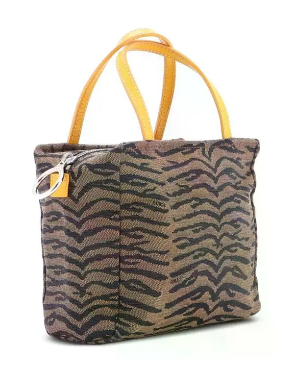 Fendi Printed Jacquard Tote Bag