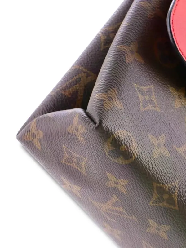 LOUIS VUITTON Locky Bb Satchel Monogram Canvas - Red