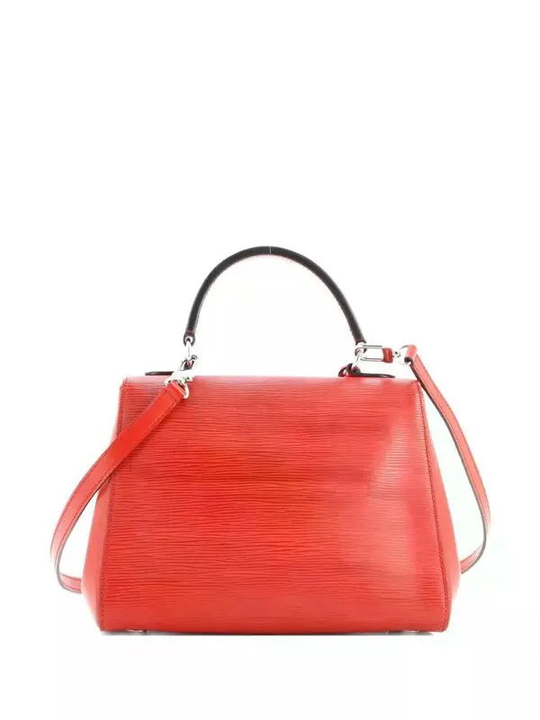 LOUIS VUITTON Cluny Top Handle Bb Satchel Epi Leather - Red