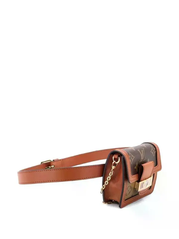 LOUIS VUITTON Dauphine Bumbag Reverse Monogram Canvas Bb Belt Bag