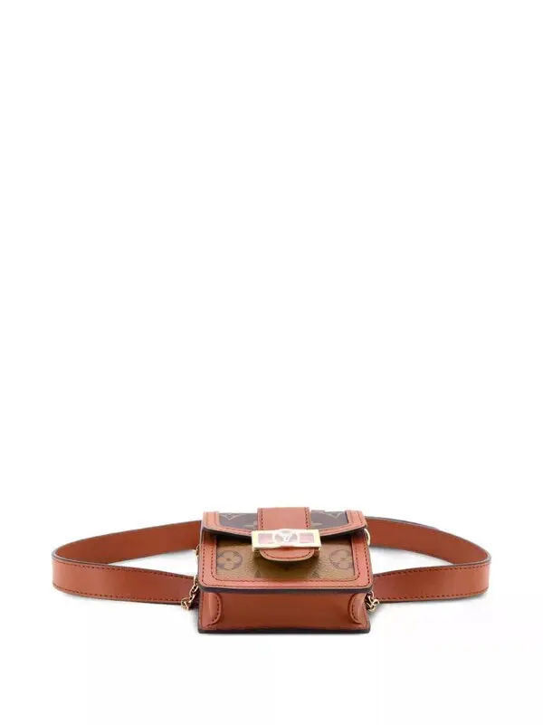 LOUIS VUITTON Dauphine Bumbag Reverse Monogram Canvas Bb Belt Bag