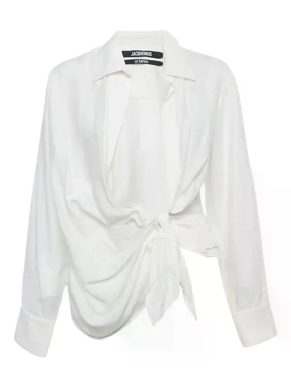 Jacquemus Tie-up Blouse